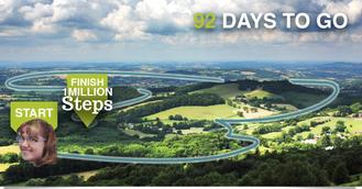 One million steps for diabetes!