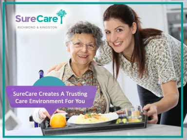 SureCare creates a trusting care environment for you