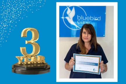 Congratulations Rachel - 3 year anniversary