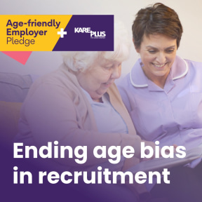 Kare Plus Ashford sign the Age-friendly Employer Pledge