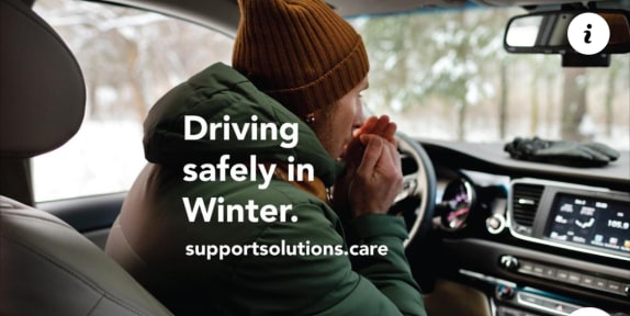 Driving safely in winter