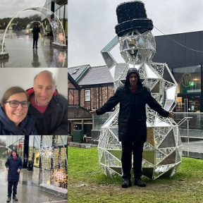 Paul on his day out #C4Care #Christmas #Dayout