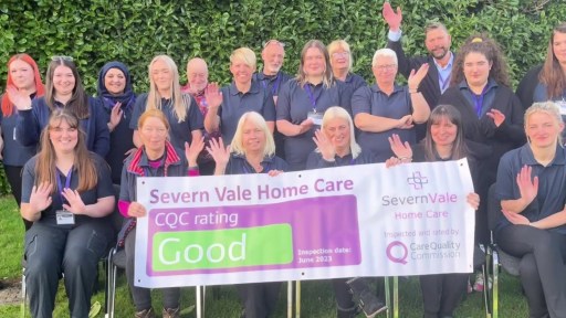 Severn Vale Home Care celebrates a Hat Trick of Awards