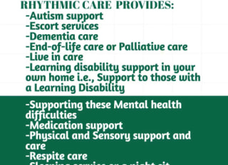 Rhythmic Care Uk Ltd, 103 Cranbrook Road, Ilford, London IG1 4PU